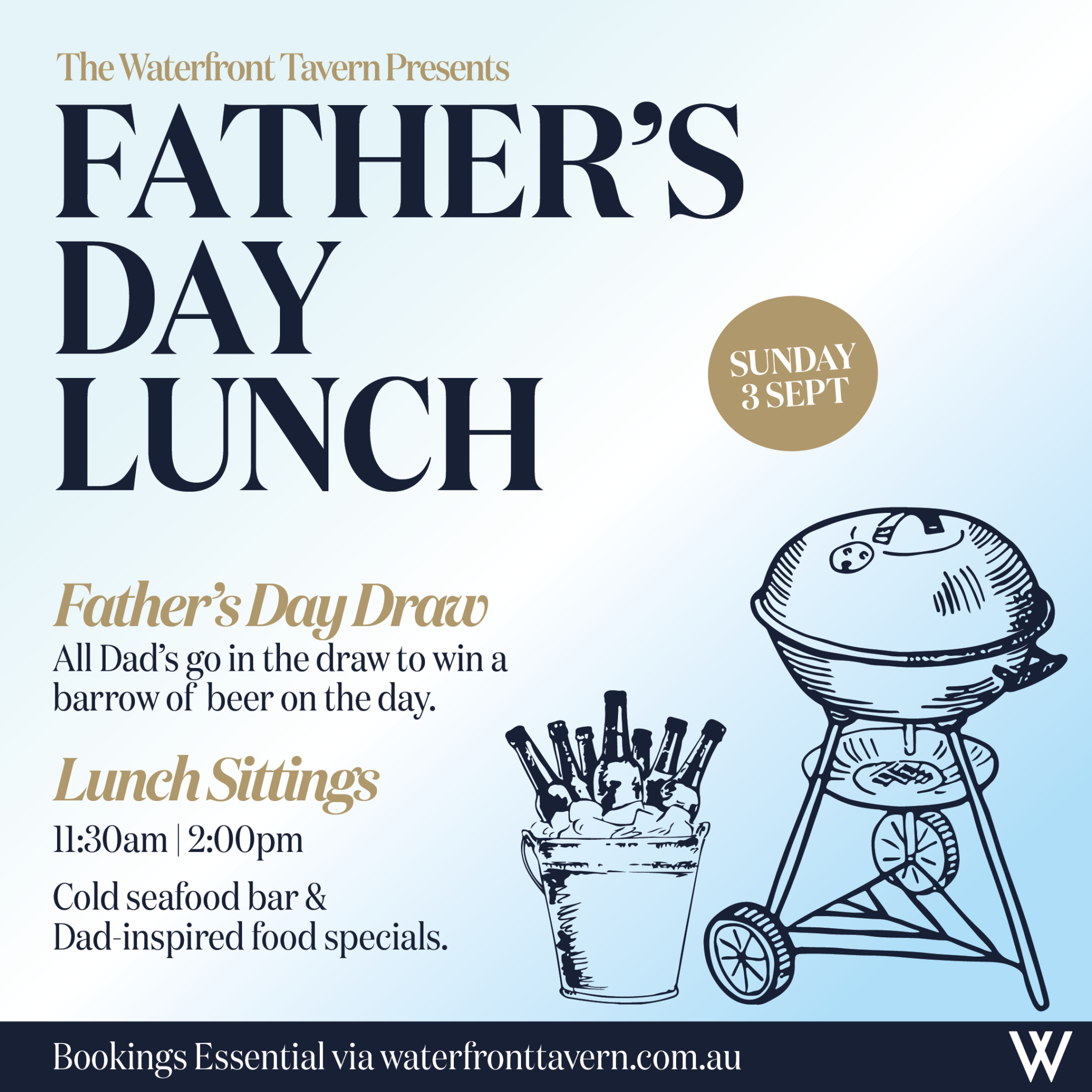 The Waterfront Tavern Presents: Fathers Day Lunch - Visit Shellharbour