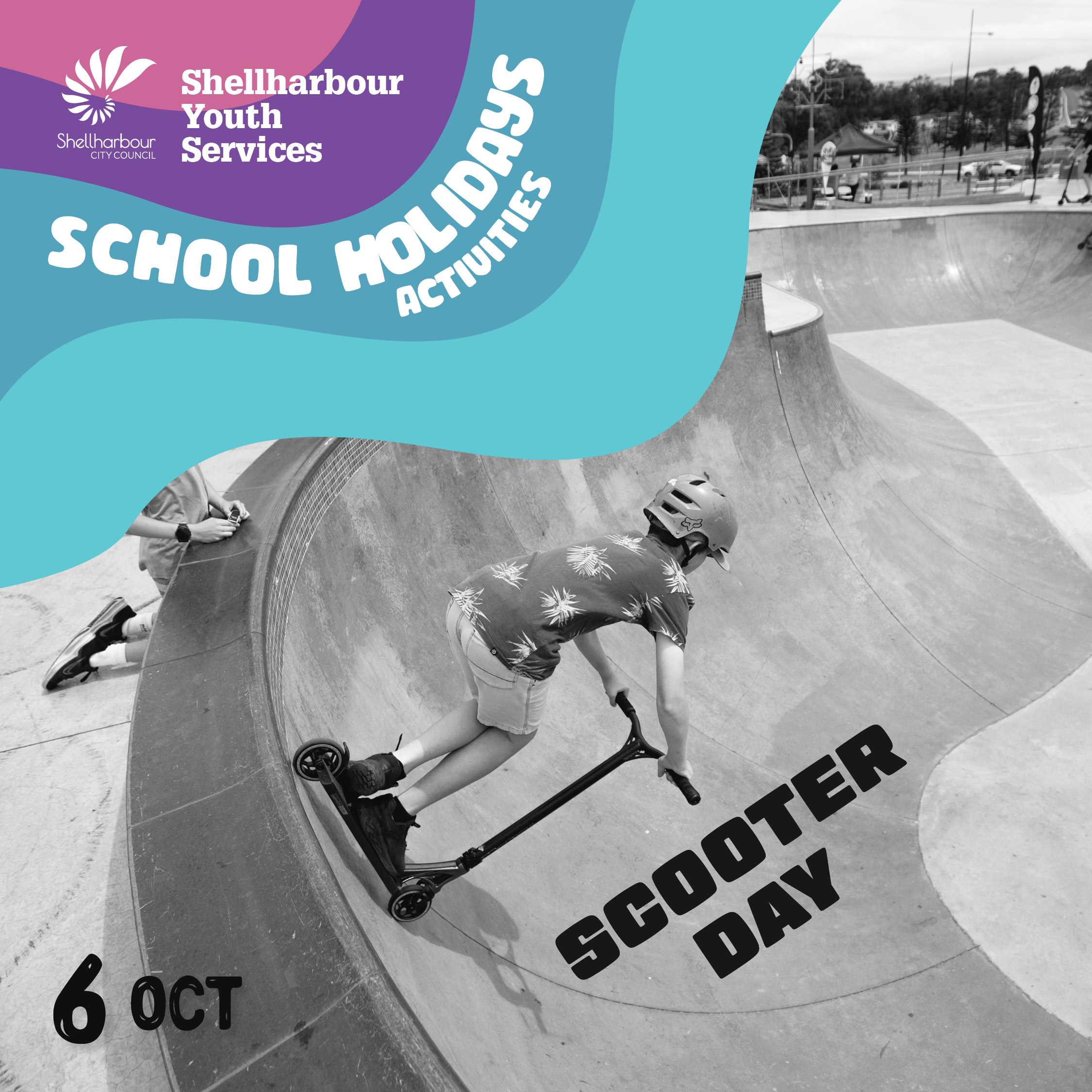 Scooter Day at Shellharbour Skate Park - Visit Shellharbour