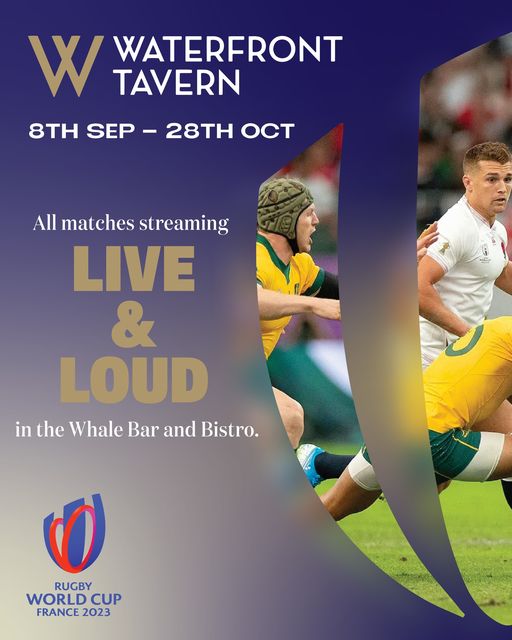 Rugby World Cup Live & Loud in the Whale Bar at The Waterfront Tavern ...