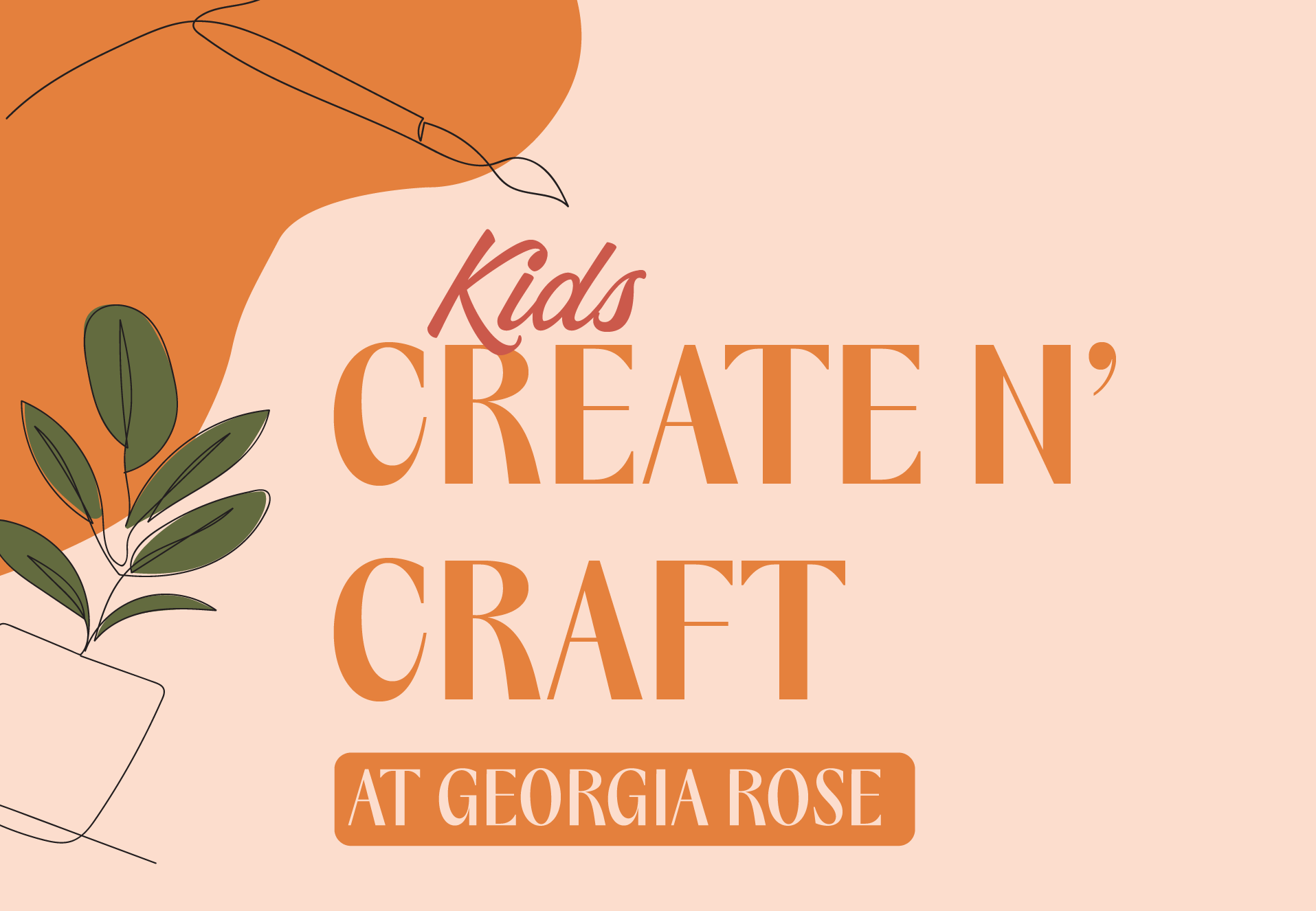Kids Create N' Craft at Georgia Rose - Visit Shellharbour