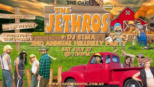 THE JETHROS at The Oaks Hotel - Visit Shellharbour