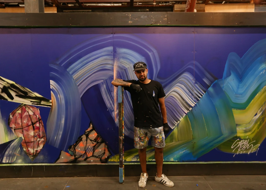 Live Mural Painting Shellharbour Village - Visit Shellharbour